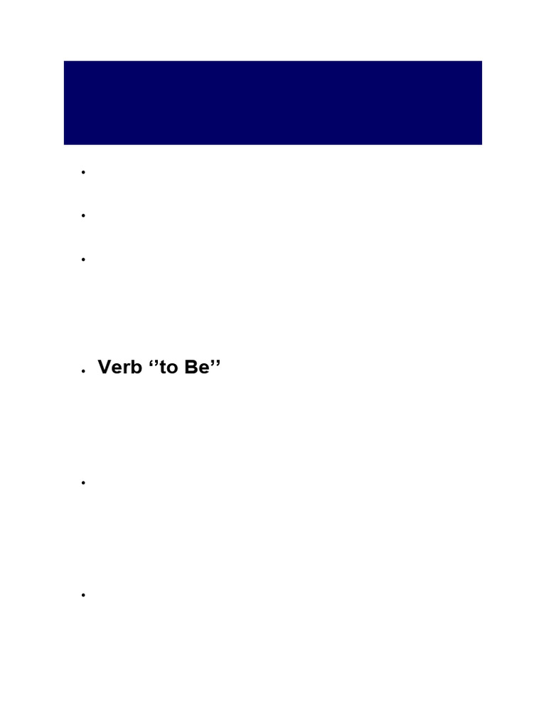 A1 Level English Grammar and Vocabulary Guide | PDF