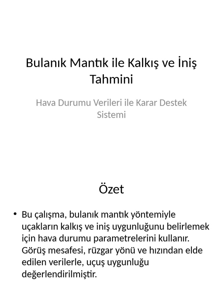 Bulanik_Mantik_Detayli_Sunumu (1) | PDF