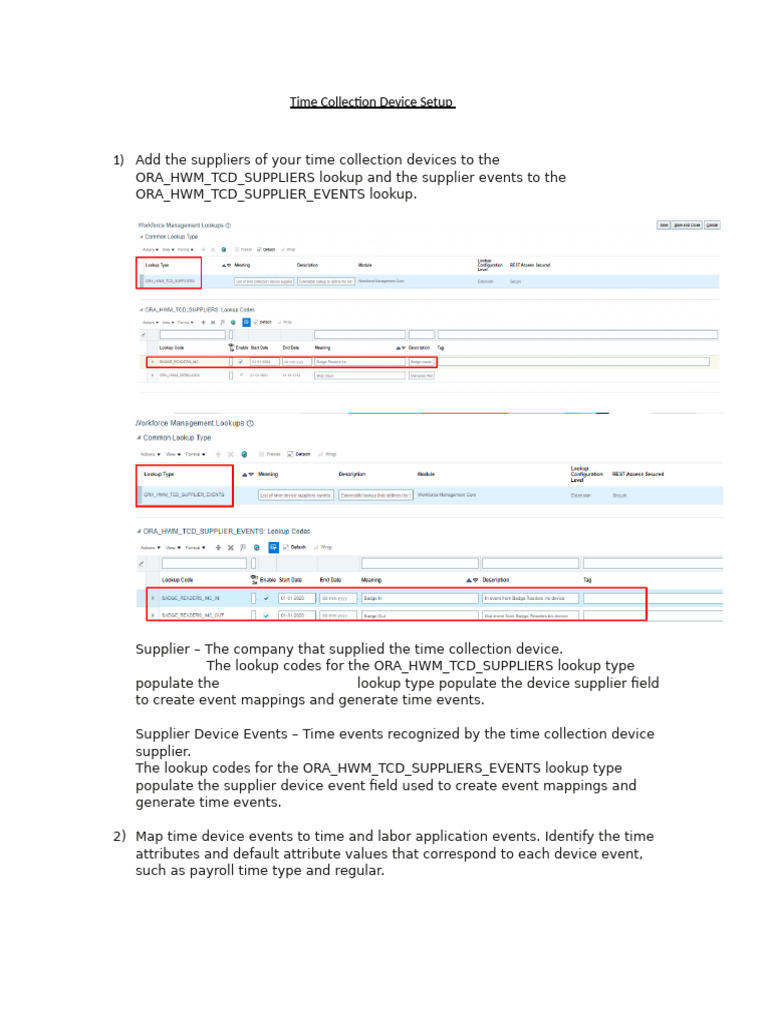 Time Collection Device Setup document final | PDF | Computer ...