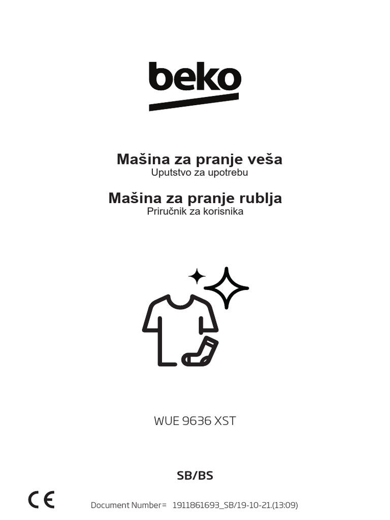 Beko WUE 9636 XST sr-RS-7000840041-202205181205674-User-Manual - File-Longsr-RS | PDF