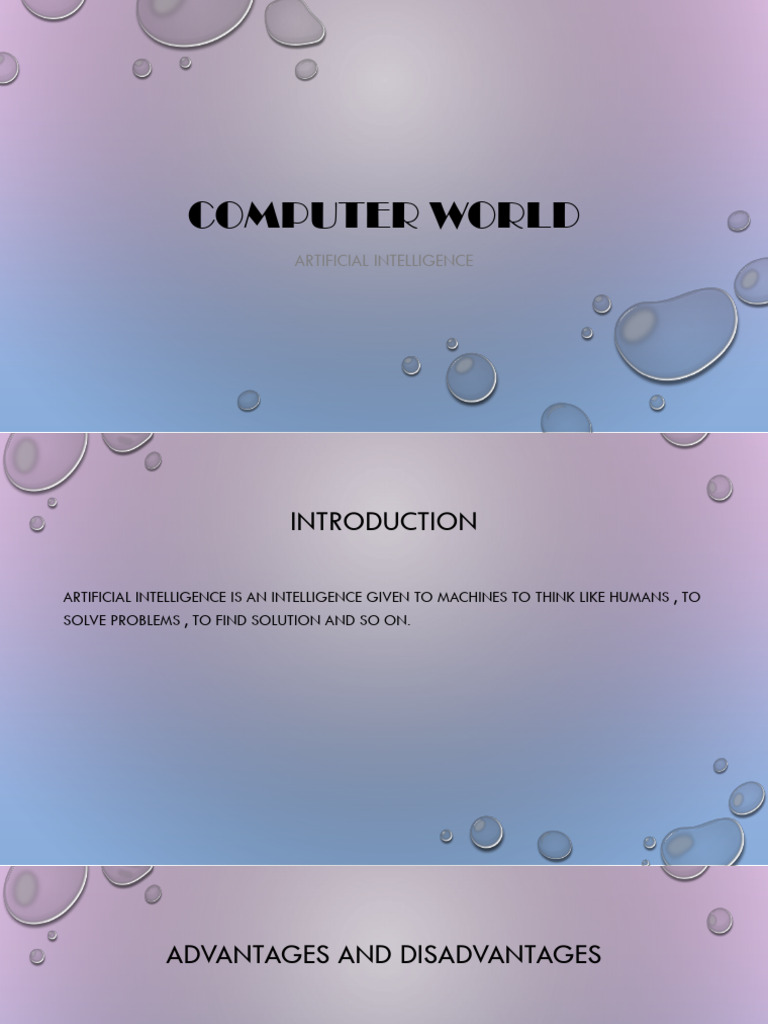 Computer World 4 | PDF