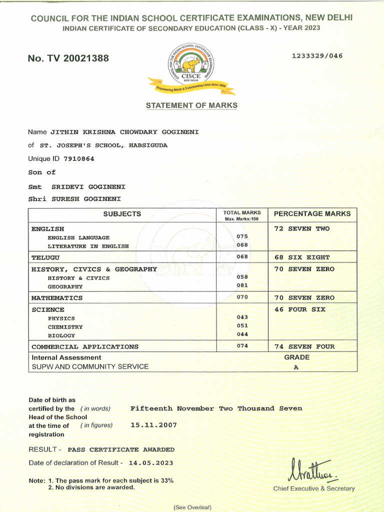 10 Class Memo | PDF