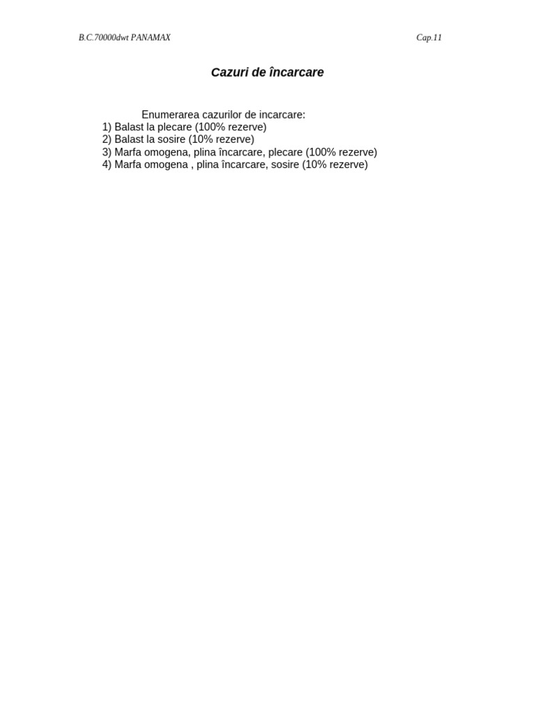 Cap 11 Tema Speciala - cazuri de incarcare _11 | PDF