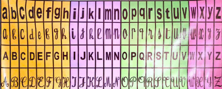 Bande Alphabétique | PDF