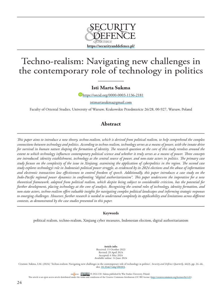 Techno Realism | PDF | Computer Security | Security