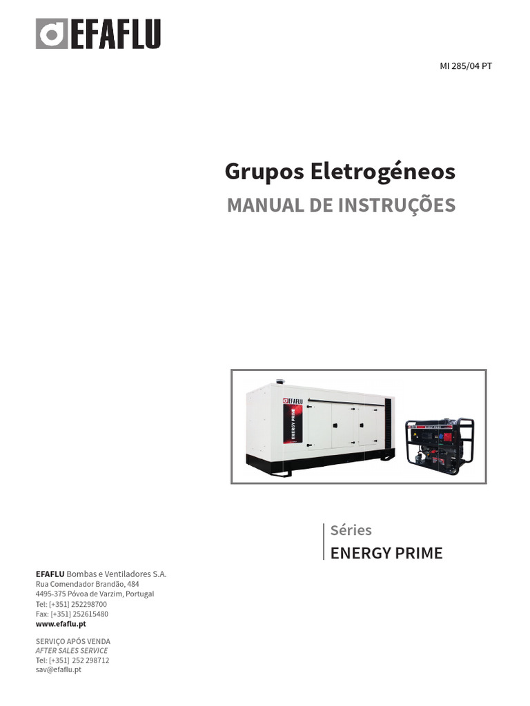 Mi 285 - 04 PT - Grupos Electrogeneos, Gen, Basic, Basicplus, Cage | PDF | Motores | Diesel