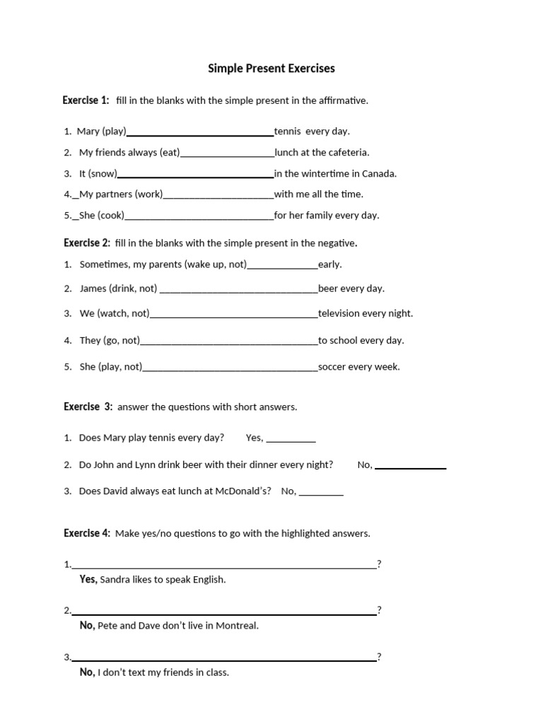 Simple-Present-Tense | PDF | Linguistic Typology | Syntax