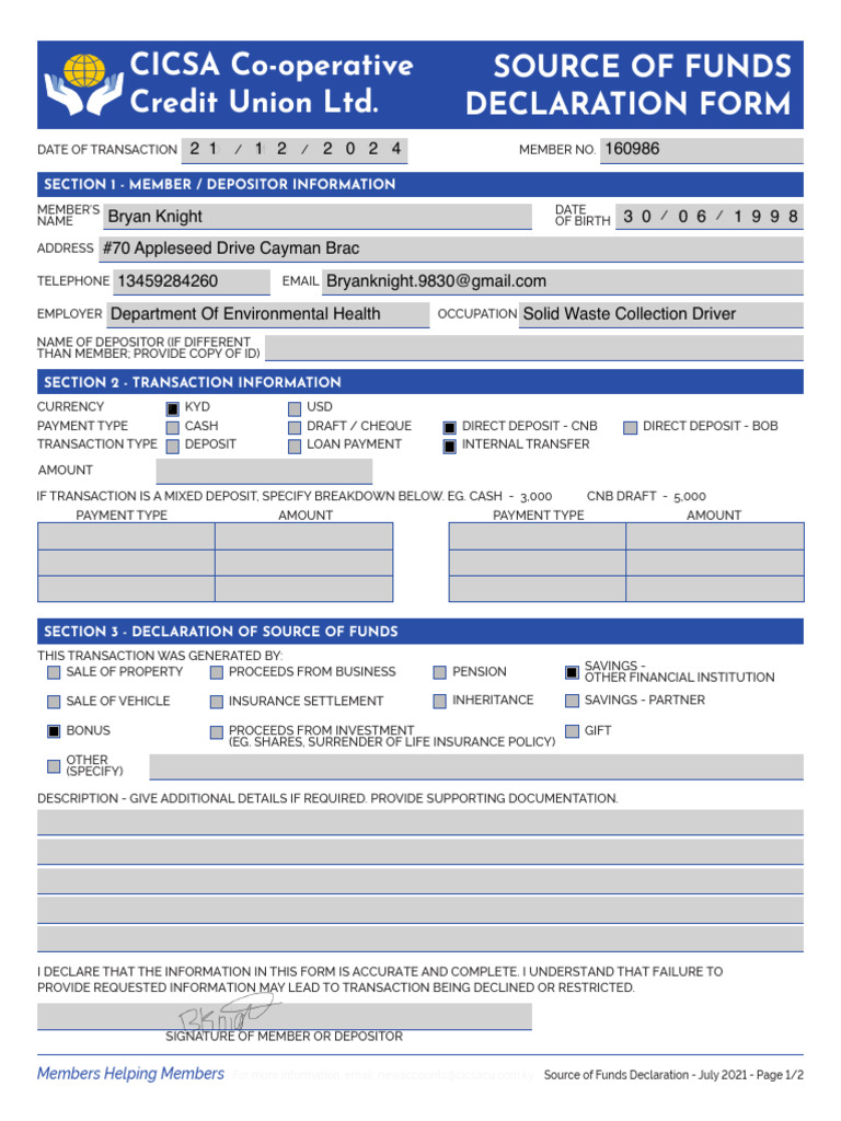 2022 04 19 16 52 36 SOF Declaration Form July 2021FILLABLE | PDF ...