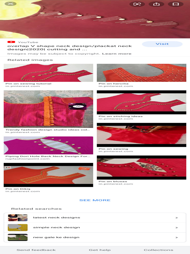 Cut Work Neck Designs - Google Search | PDF