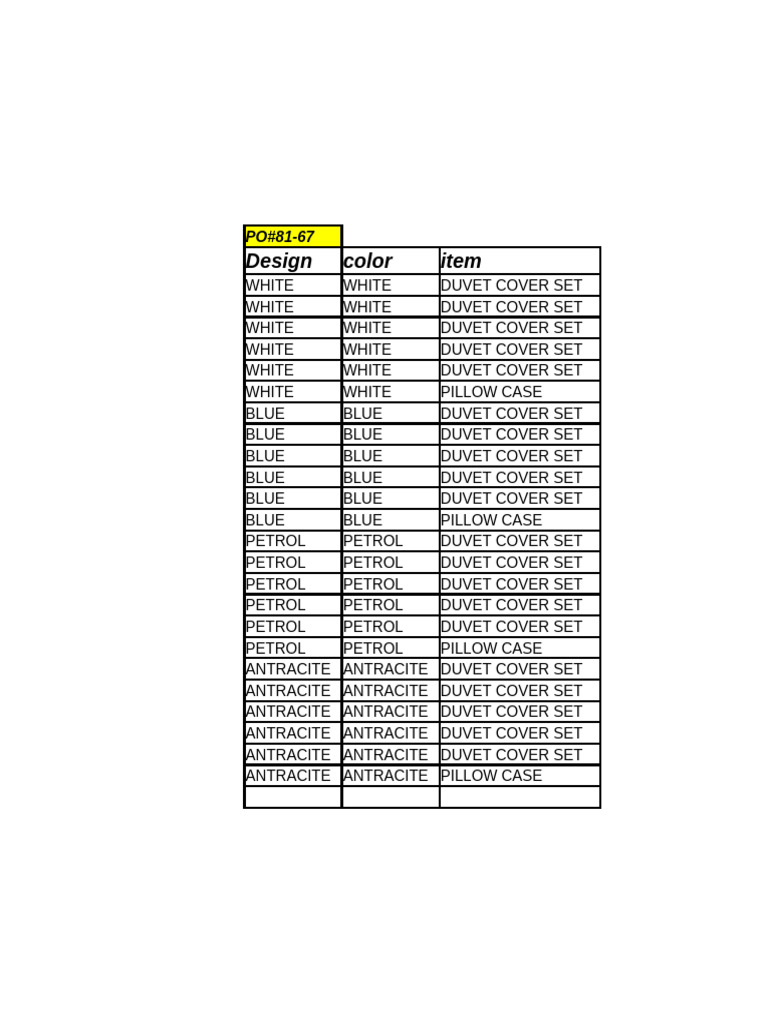 81-67 duvet pillow label | PDF | Bedding | Domestic Implements