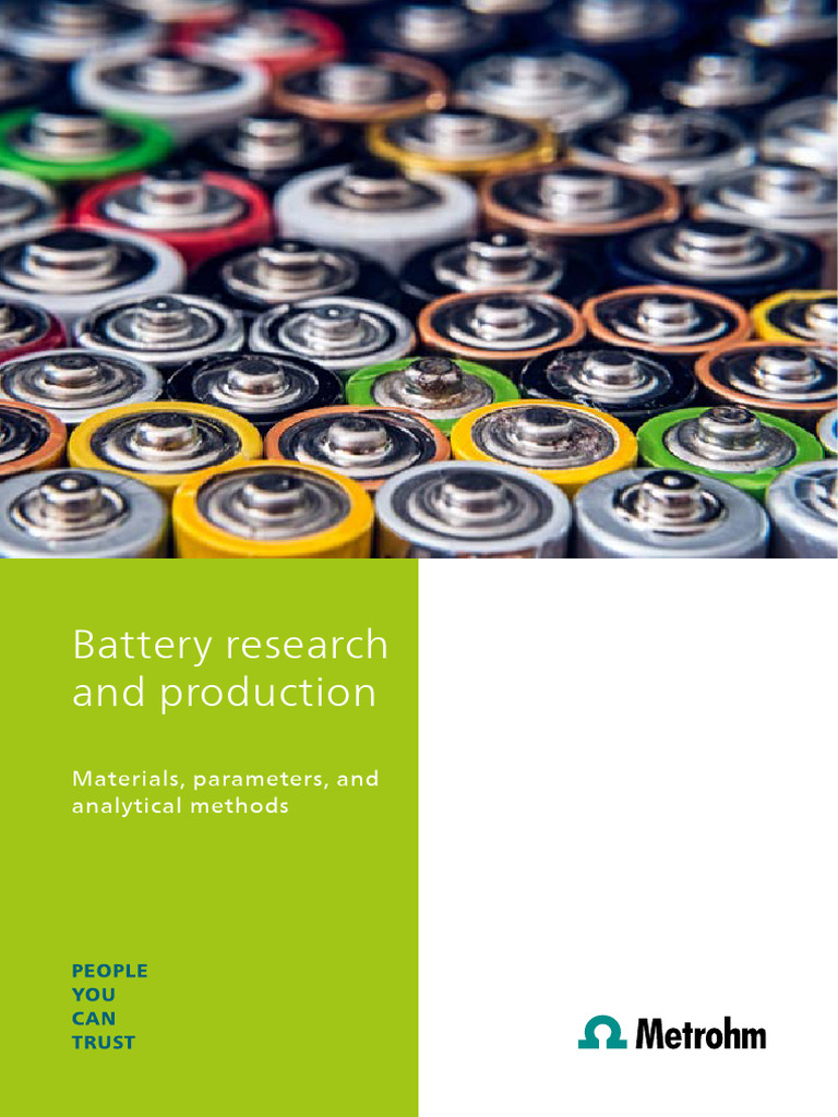 Lithium Battery | PDF | Electrochemistry | Electrolyte