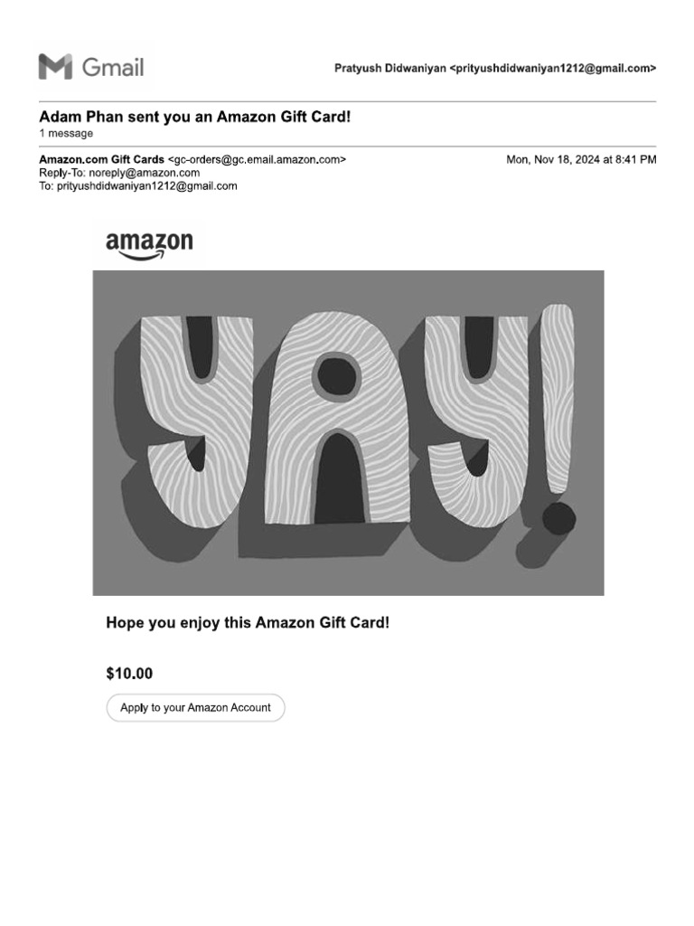 gift card | PDF