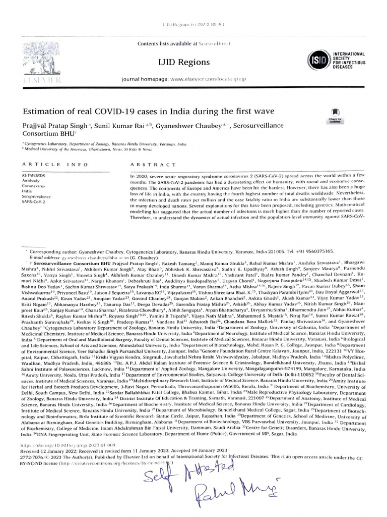 Ijid Regions-1 Attested | PDF | Medicine | Health Sciences