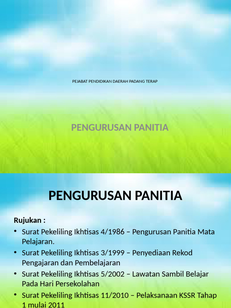 Pengurusan Panitia | PDF