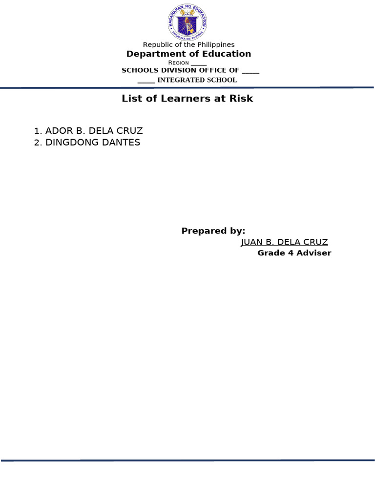 First Ilmp With Interventions | PDF | Learning | Cognition