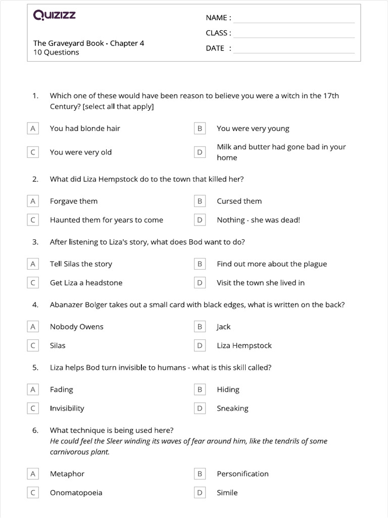 The Graveyard Book - Chapter 4 - 副本 | PDF