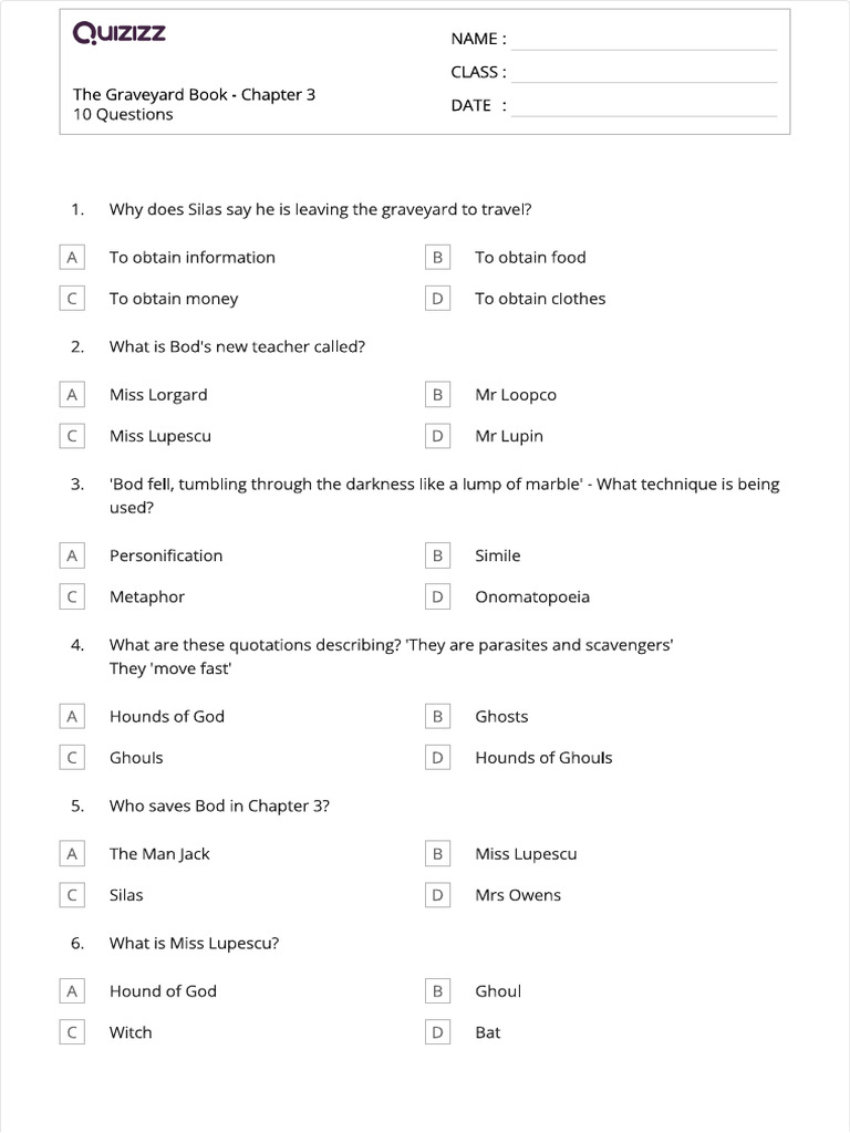 The Graveyard Book - Chapter 3 - 副本 | PDF