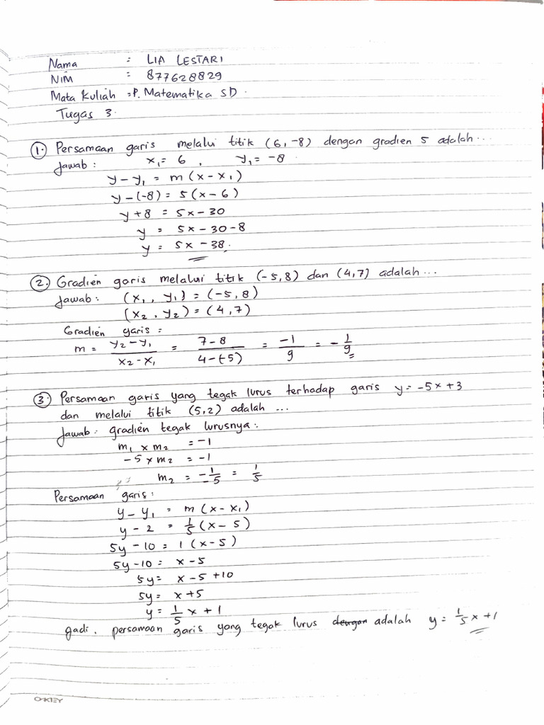 tugas 3 mtk lia | PDF