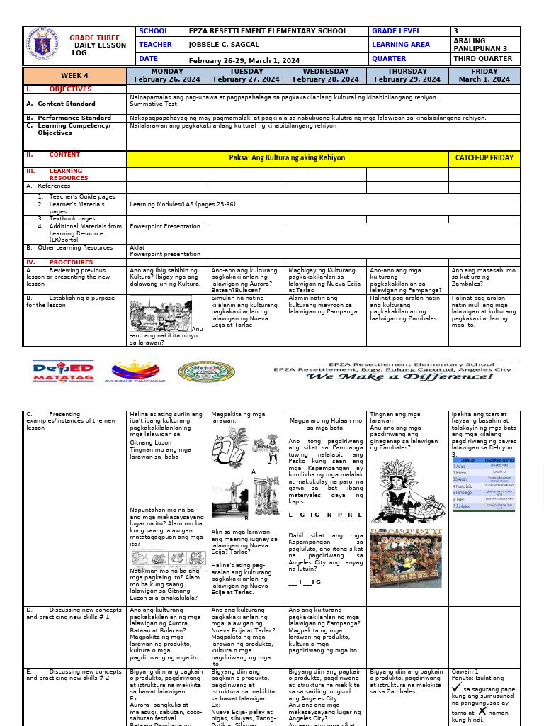 DLL Arpan 3 Q3 Week 4 | PDF