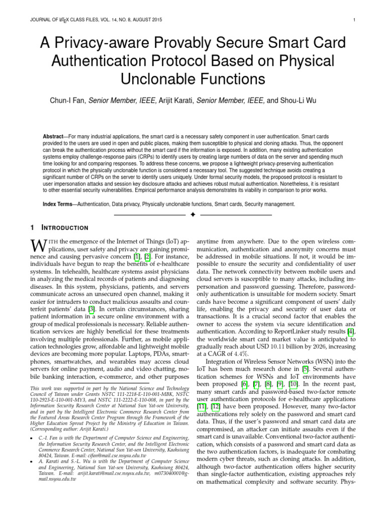 A_Privacy-Aware_Provably_Secure_Smart_Card_Authentication_Protocol_Based_on_Physically ...