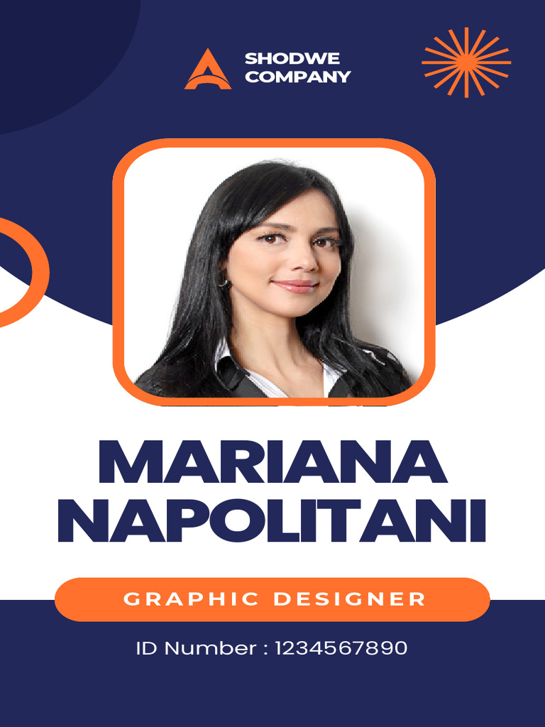 Mariana Napolitani ID Card Guidelines | PDF