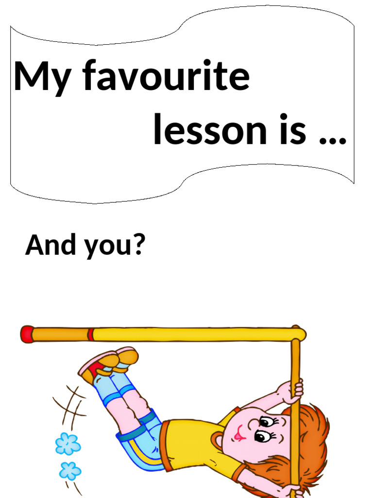 Favourite Lesson Is | PDF