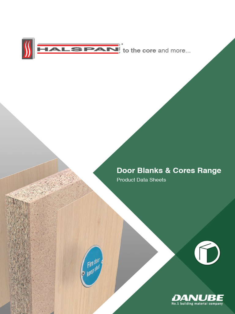 Halspan Door Blanks | PDF | Lumber | Building Materials