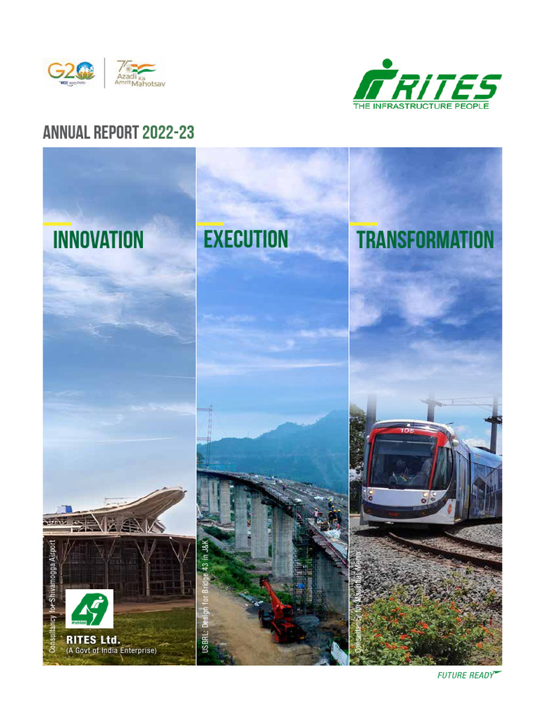 RiTES AR 2022-23 - Compiled Single Page View - 030823 | PDF | Corporate ...