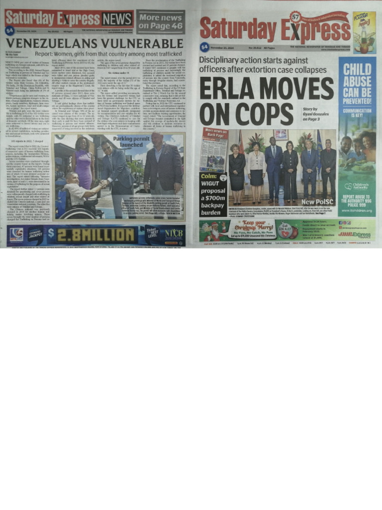 Saturday Express - November 23, 2024 | PDF