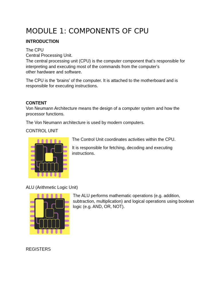 MODULE1-ICTCMR12-T.FELIP | PDF | Central Processing Unit | Computer Data Storage