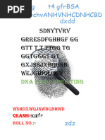 Dna Fingerprinting Investigatory Project 2024-25 Class-12 | PDF | Gel ...