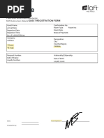 Hotel Rooming List Template | PDF