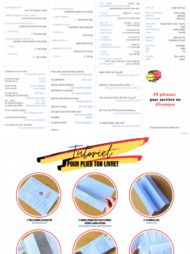 50 Phrases Pour Survivre en Allemagne | PDF