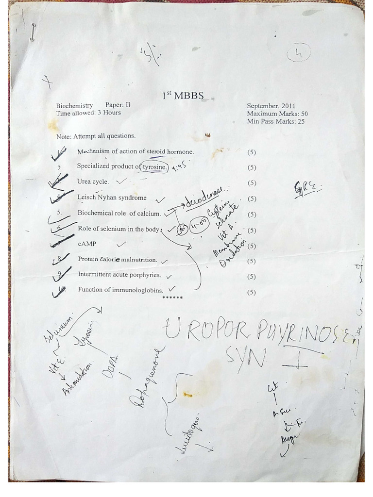 Biochemistry Papers | PDF