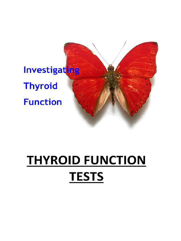 Thyroid Function Test Pdf 7280