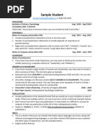 Kelley Resume Template | PDF | Educational Stages | Indiana
