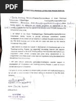 Sarpanch Letter | PDF