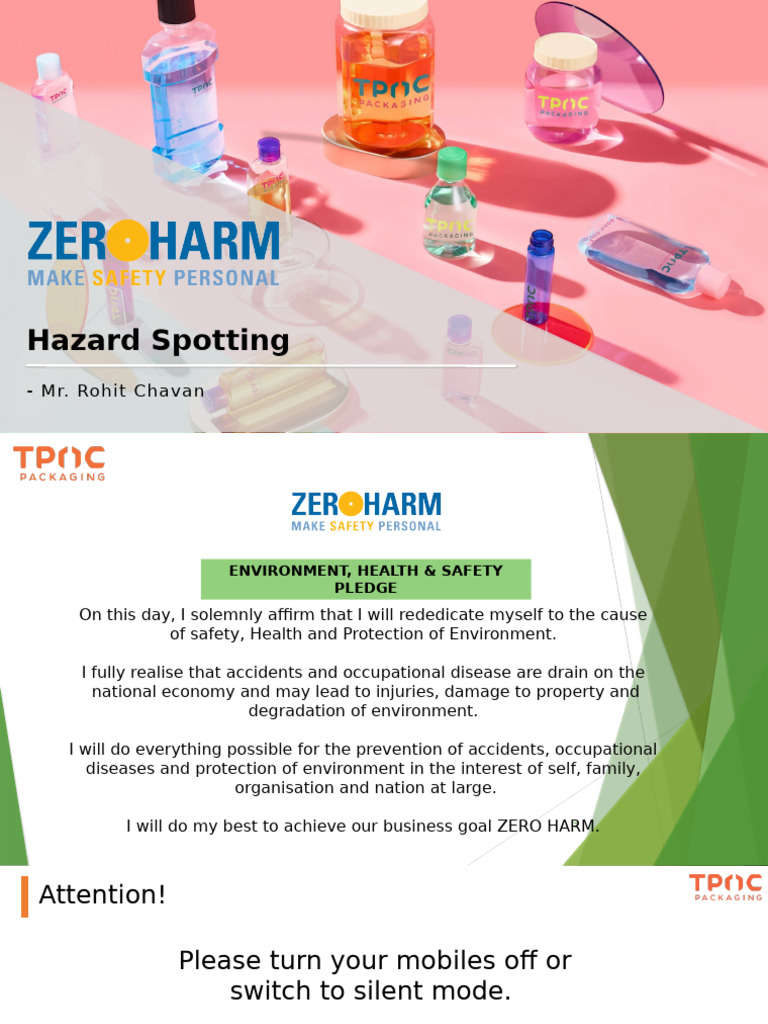 Hazard Spotting | PDF | Occupational Safety And Health | Labor Relations