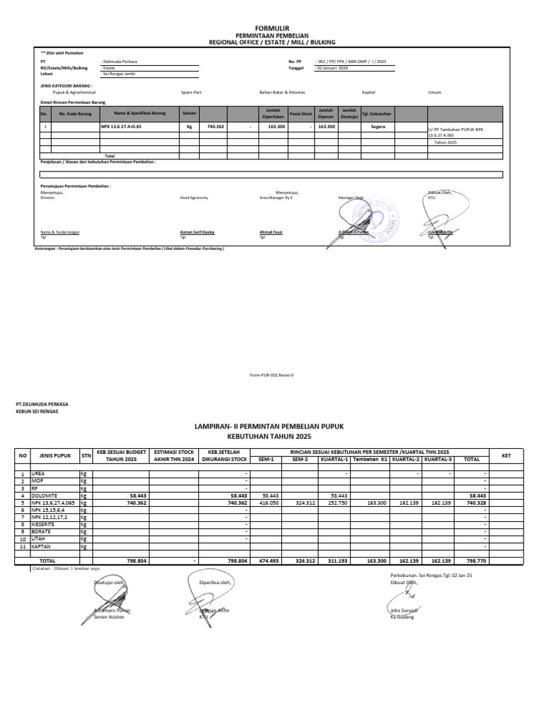 PP TAMBAHAN NPK 13 DMP (1) | PDF