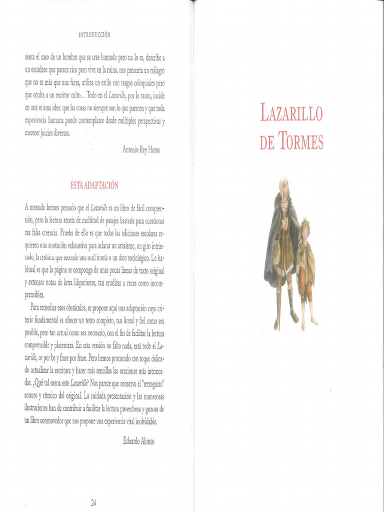 Lazarillo de Tormes Ed Vicens Vives | PDF