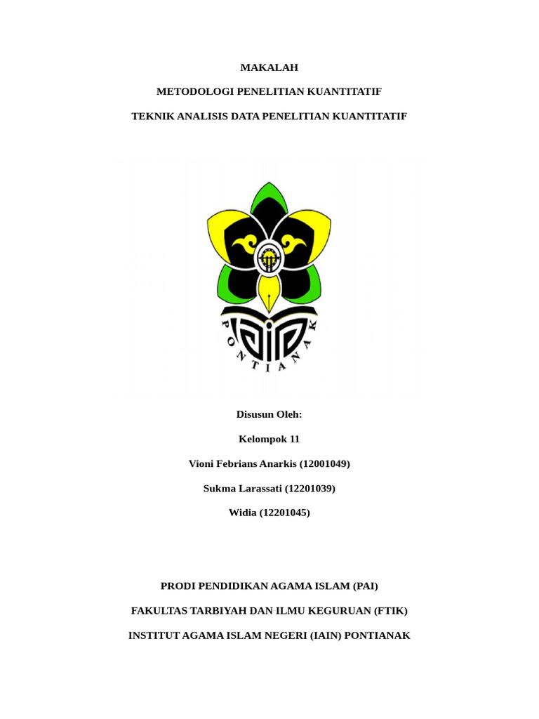 Makalah Kel 11 Metopen | PDF