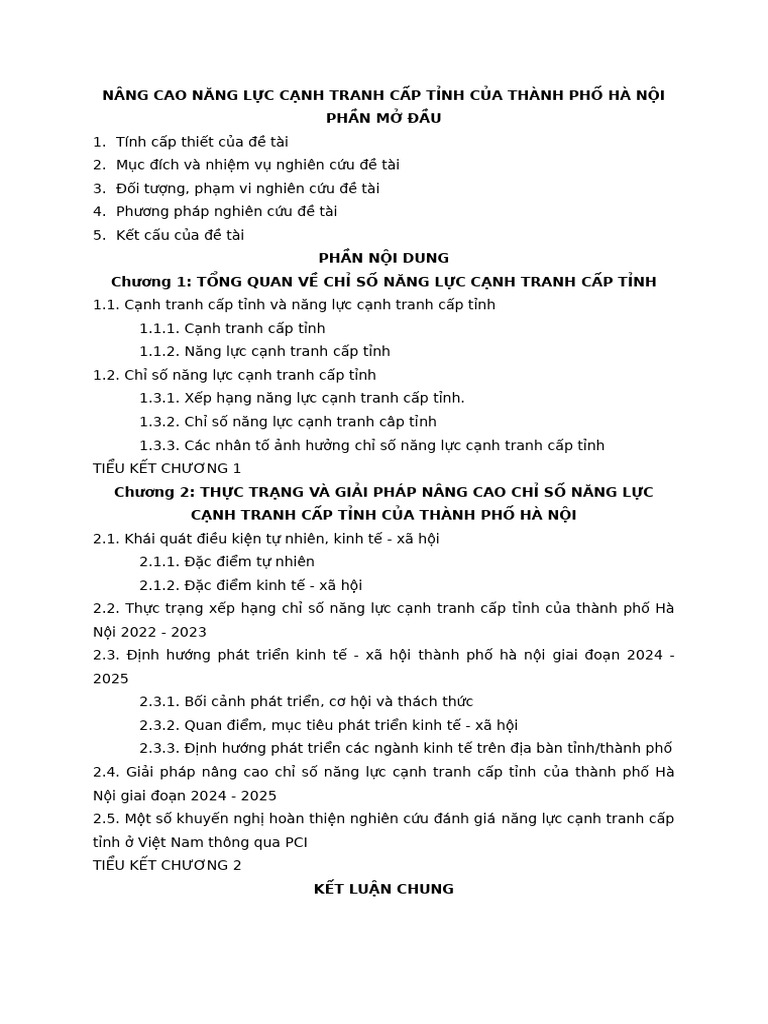 KTCT - Đề Cương BTL Chủ Đề 2 - Đã Chỉnh Sửa | PDF