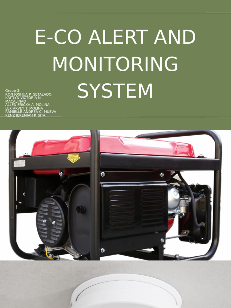 E-CO Alert and Monitoring System | PDF | Solar Power | Photovoltaics