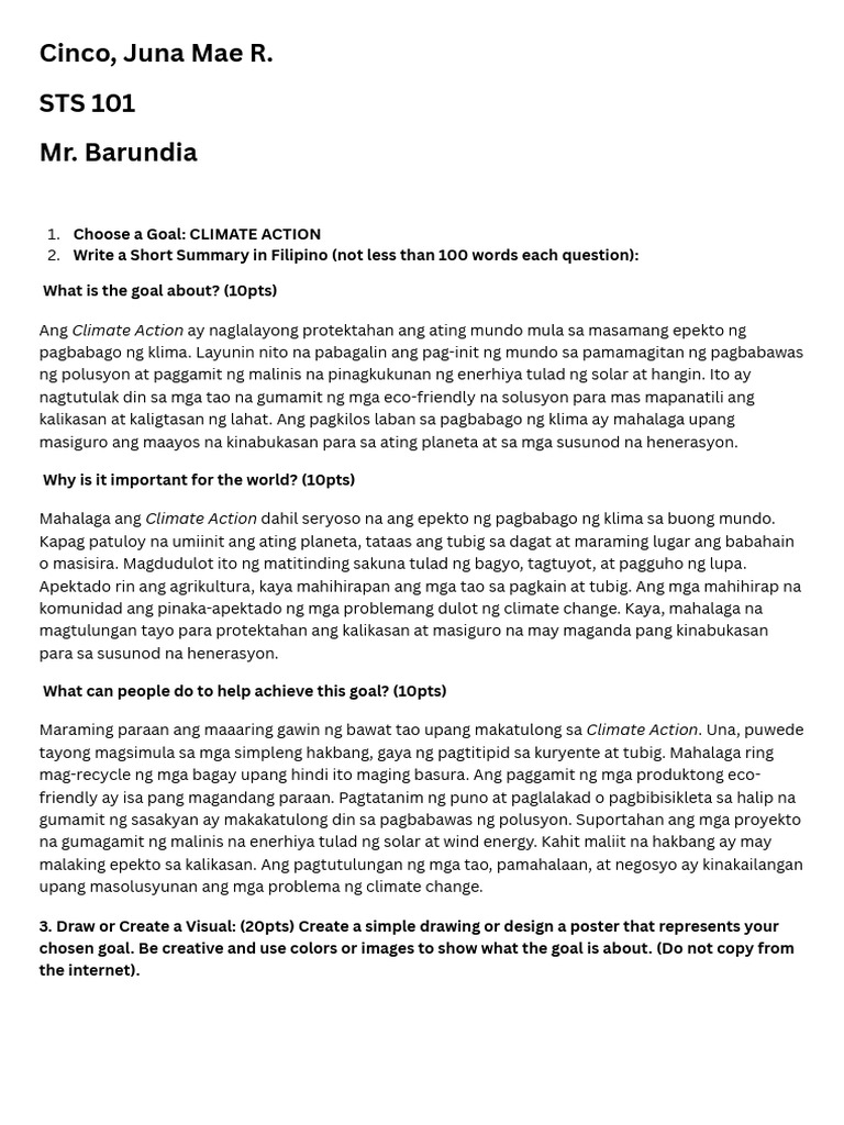 Cinco, Juna Mae R PDF | PDF