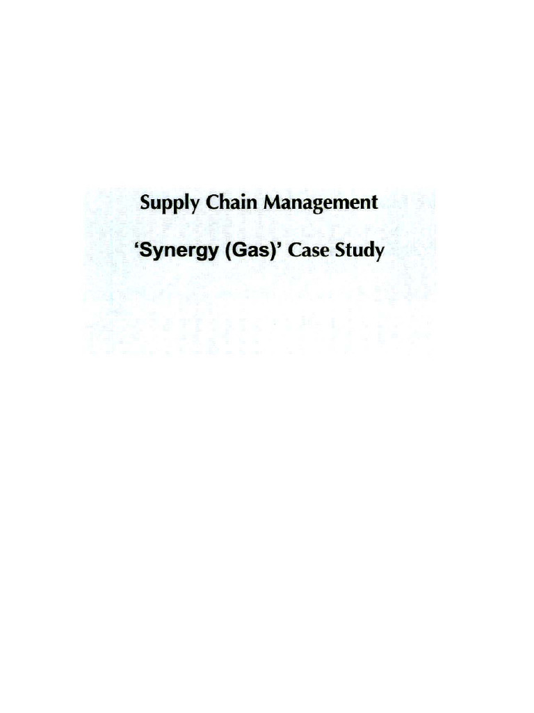 Synergy Gas Case - Cleaned-2 | PDF