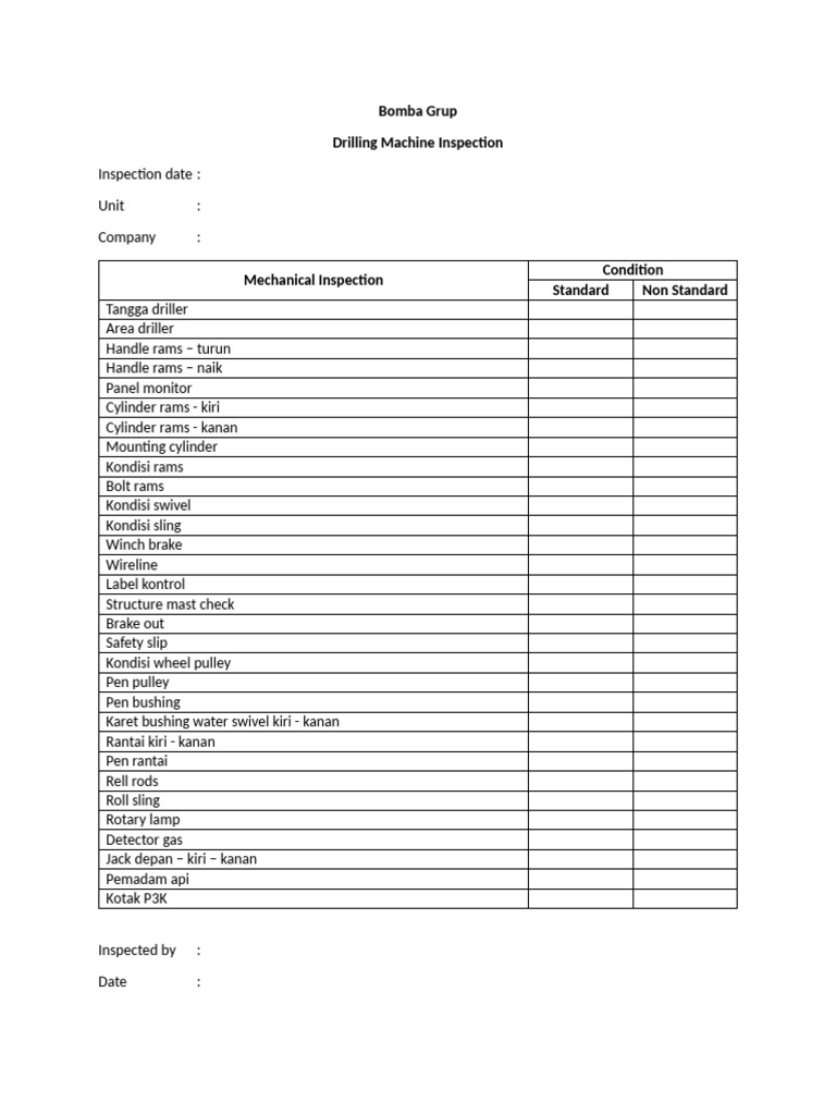 Draft Commissioning Rig | PDF