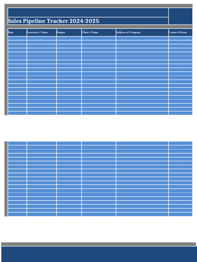 4.sales Pipeline Tracker | PDF