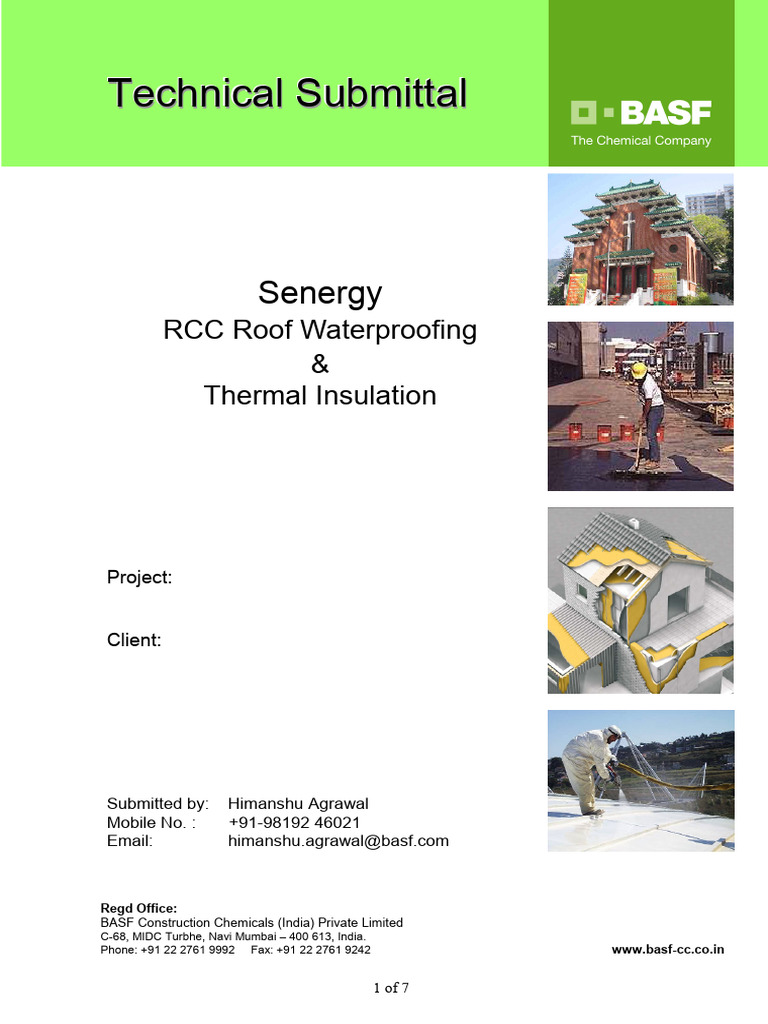 Senergy RC Roof-hlm+Ppor50+Dpm+Bbc+Cmos | PDF | Adhesive | Tile