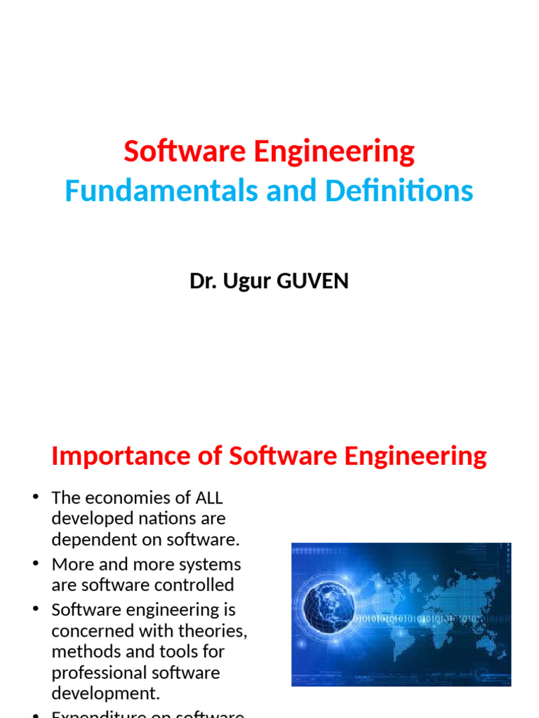 Software Engineering - Fundamentals | PDF | Software Development ...