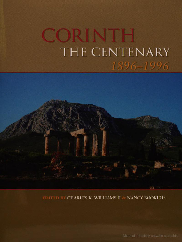 Corinth_The_Centenary_1896-1996 | PDF